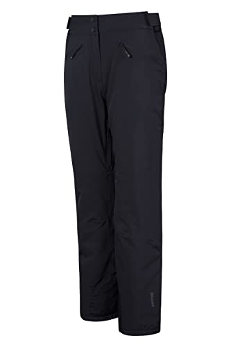 Mountain Warehouse Isola Womens Extreme Ski Pant - Winter Snow Pants Black 8