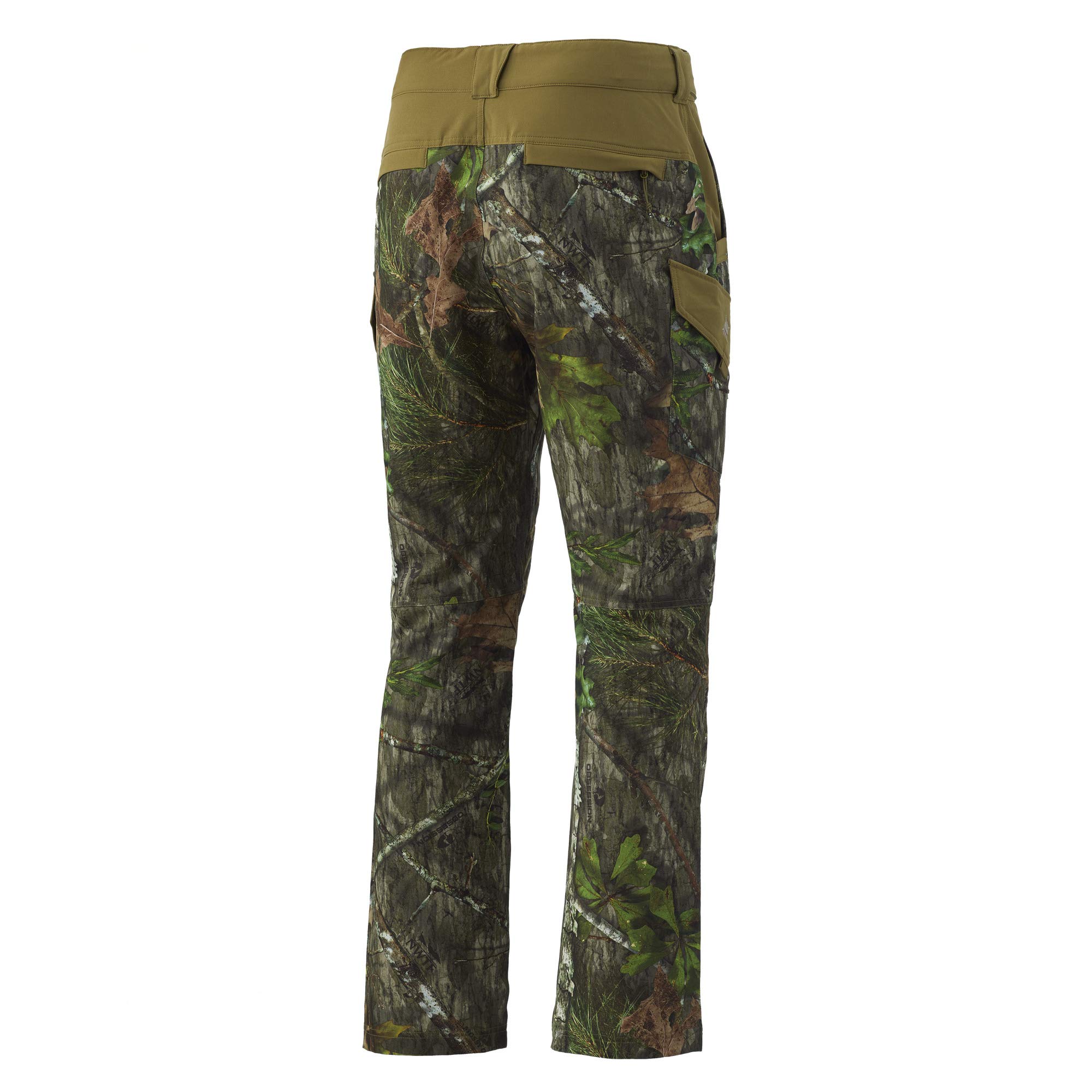 Nomad Mens Nwtf Pursuit Pant | Adjustable Camo Turkey Hunting Pants, Mossy Oak Obsession, X-Large