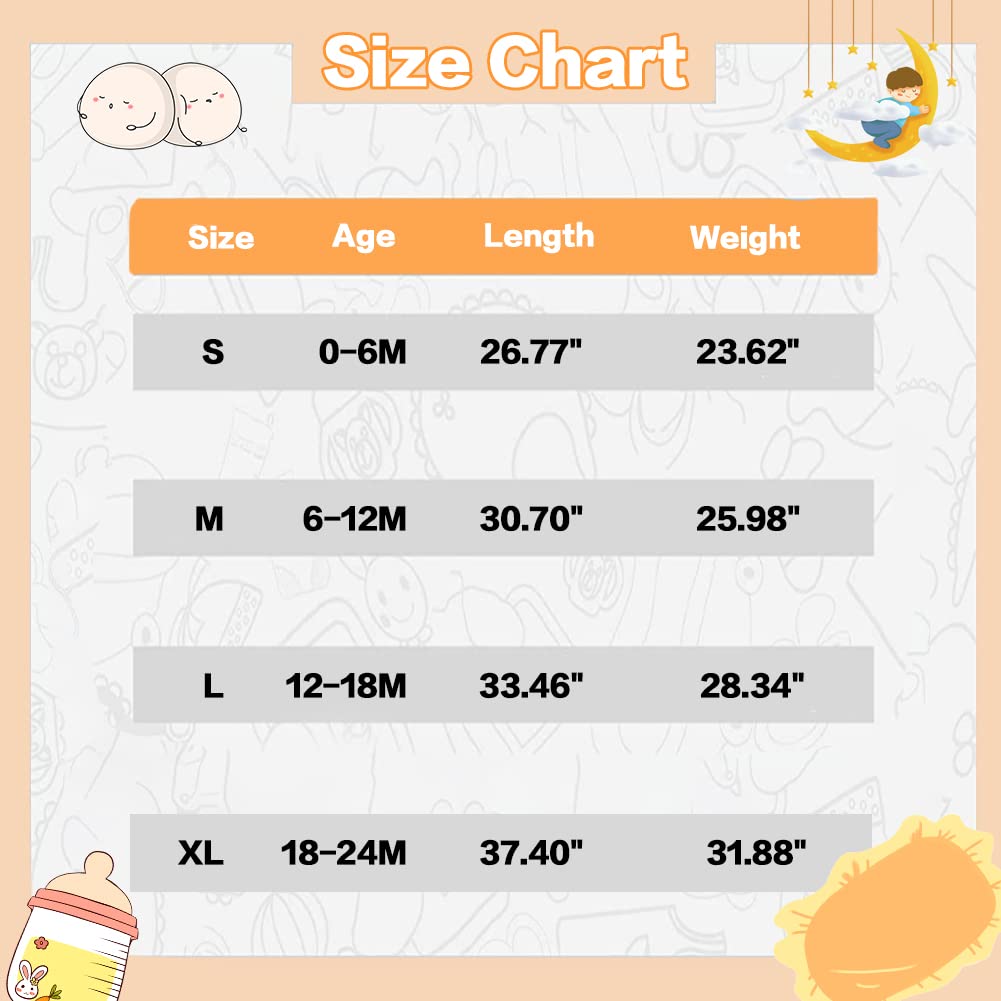 XIFAMNIY Tog 2.5 Baby Newborn Sleeveless Sleep Sack Cotton Wearable Blanket Swaddle Bag for Winter 0-24M