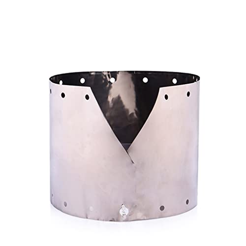 SEASD Wide Wind Shield For Gas-burner Stove Portable Folding Camping Equipment