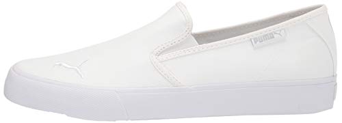 PUMA Bari Slip-On Cat Puma White/Puma White 9.5 B (M)