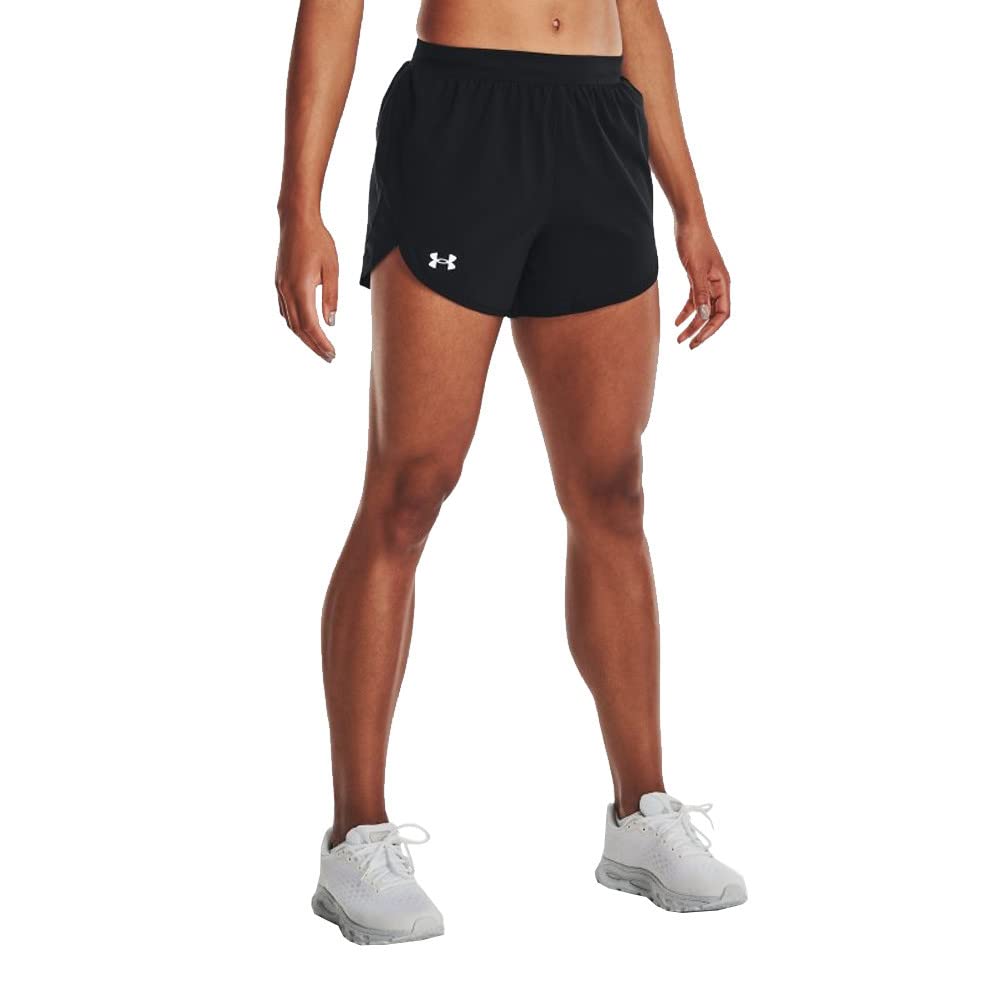 Under Armour Fly by Elite 3'' Shorts Black/Black/Reflective MD (US 8-10) 3