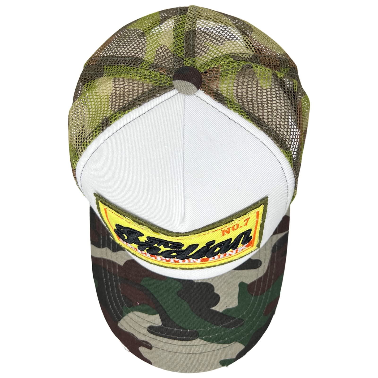 The Indian Skeleton Dink Cotton Baseball Mesh Cap, Distressed Vintage Dad Hat Adjustable Snapback Trucker Hats for Men Women Camouflage
