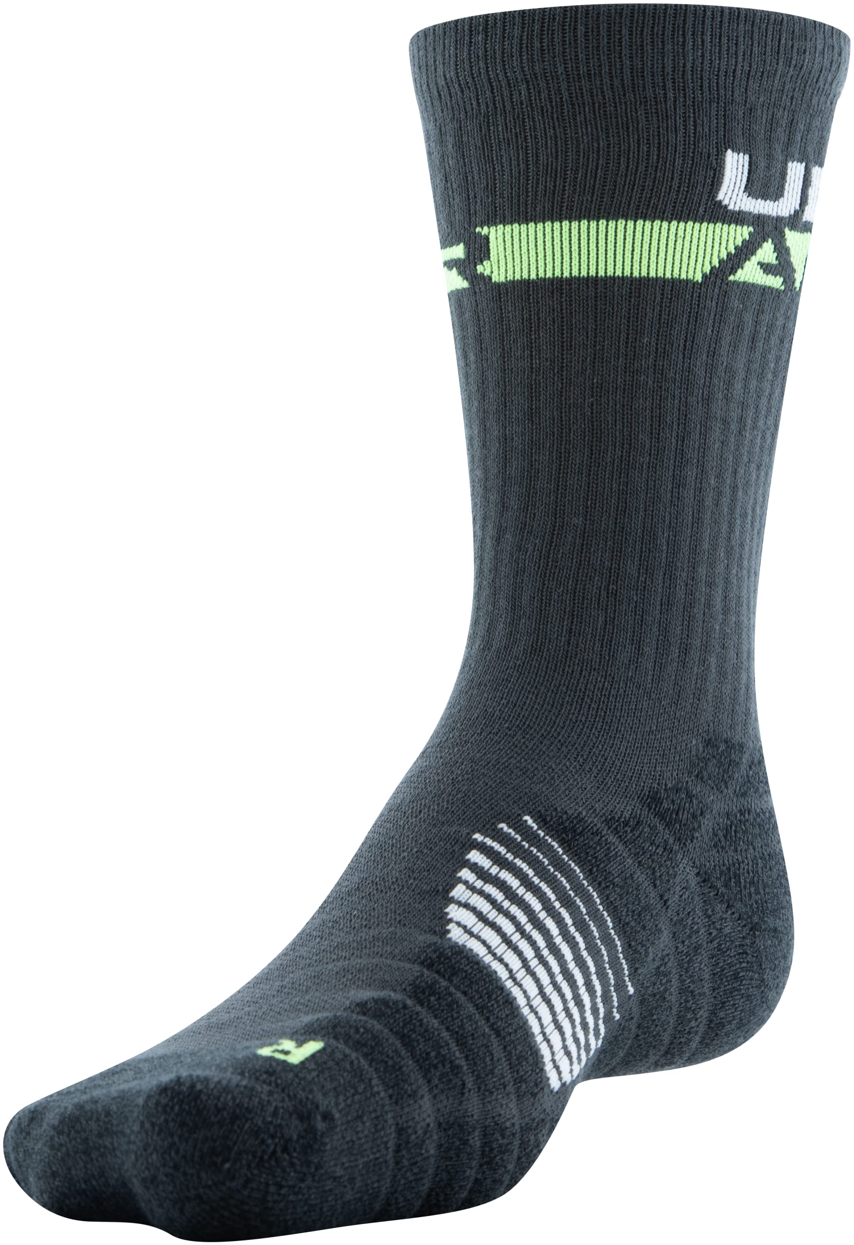 Under Armour Men's Elevated Novelty Crew Socks, 3-Pairs
