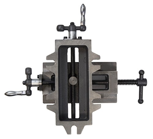 WEN Cross Vise, 4.25-Inch with Compound Slide for Mills and Drill Presses (CV414),Black