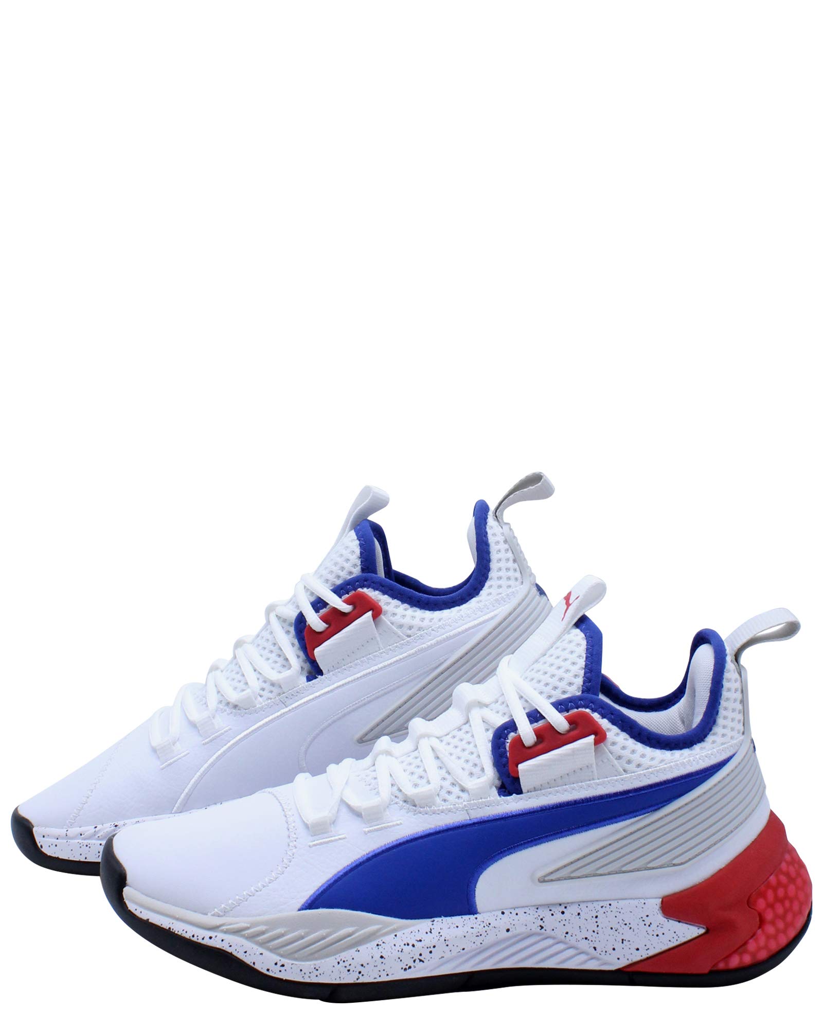 PUMA Mens Uproar Palace Guard Basketball Casual Shoes, White, 10