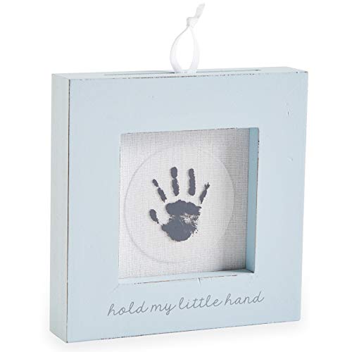 Mud Pie Hand and Foot Print Frame, Blue