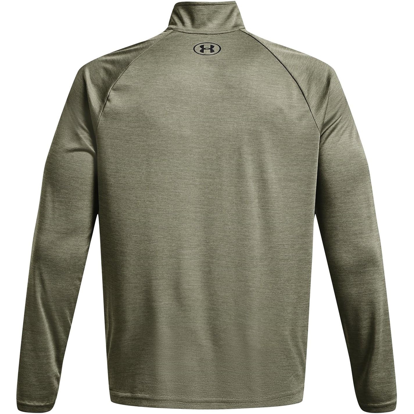 Under Armour Men's Velocity 2.0 1/4 Zip Loose Olive Long Short Sleeve Shirt (XL)