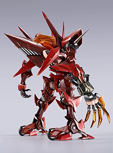 TAMASHII NATIONS - Code Geass: Lelouch of The Rebellion - R2 Seiten - Guren Type-08 Elements, Bandai Spirits Metal Build Dragon Scale Collectible