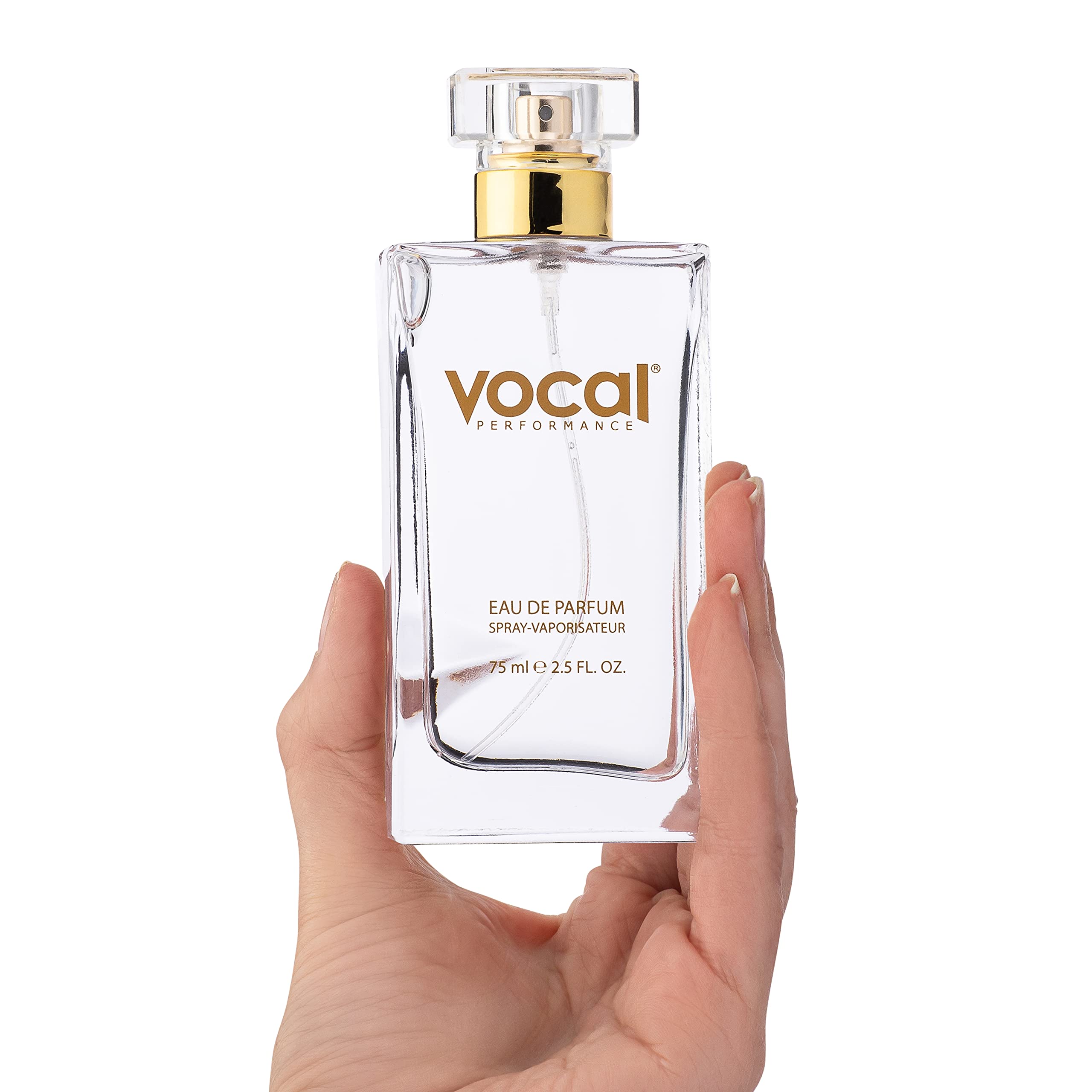 Vocal Performance Eau de Parfum For Men Inspired by Carolina Herrera Bad Boy 2.5 FL. OZ. Perfume Vegan, Paraben & Phthalate Free Never Tested on Animals
