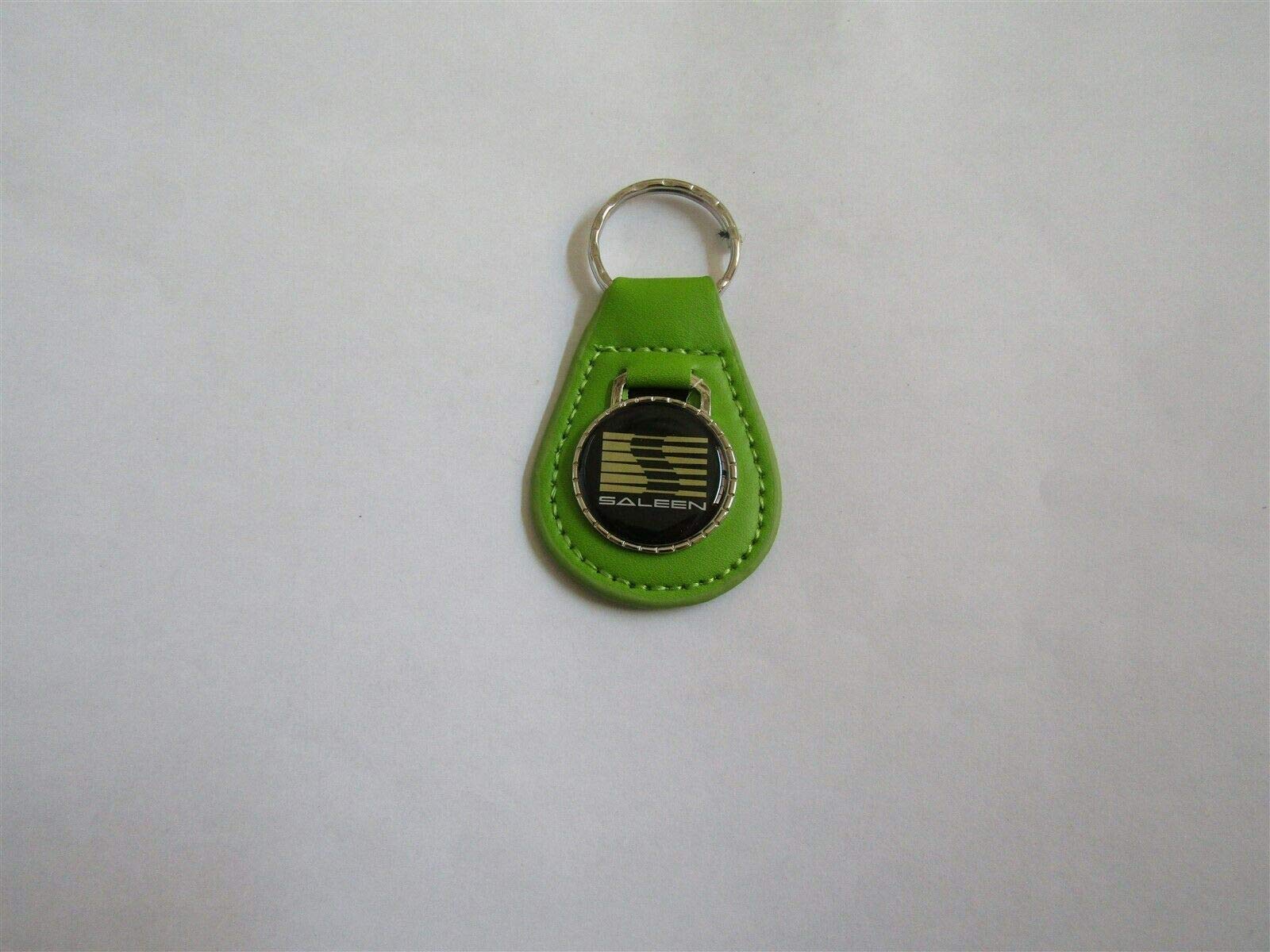 SALEEN S281 S302 H302 PARNELLI GOLD LOGO KEYCHAIN - BRIGHT GREEN