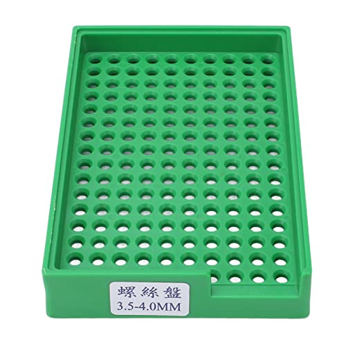Tool Tray Organizer, Large Capacity Screw Tray Anti Static Easy Access Durable 160 Holes for Fastener