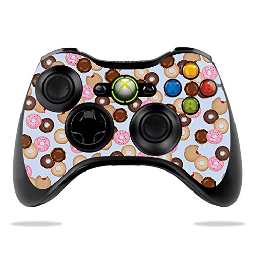 MightySkins Skin Compatible with Microsoft Xbox 360 Controller - Donut Binge | Protective, Durable, and Unique Vinyl Decal wrap Cover | Easy to Apply, Remove, and Change Styles | Made in The USA