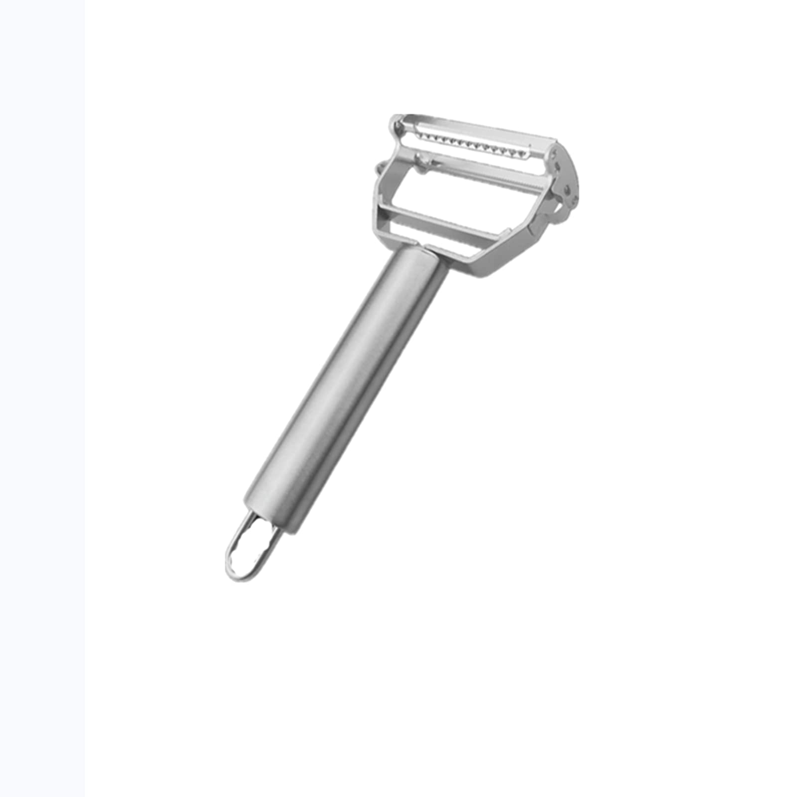 N / B Stainless Steel Julienne Peeler, Drawing Process, Double Head Design, Household Peeling Knife Potato Melon Fruit Grater,Lightweight Convenient