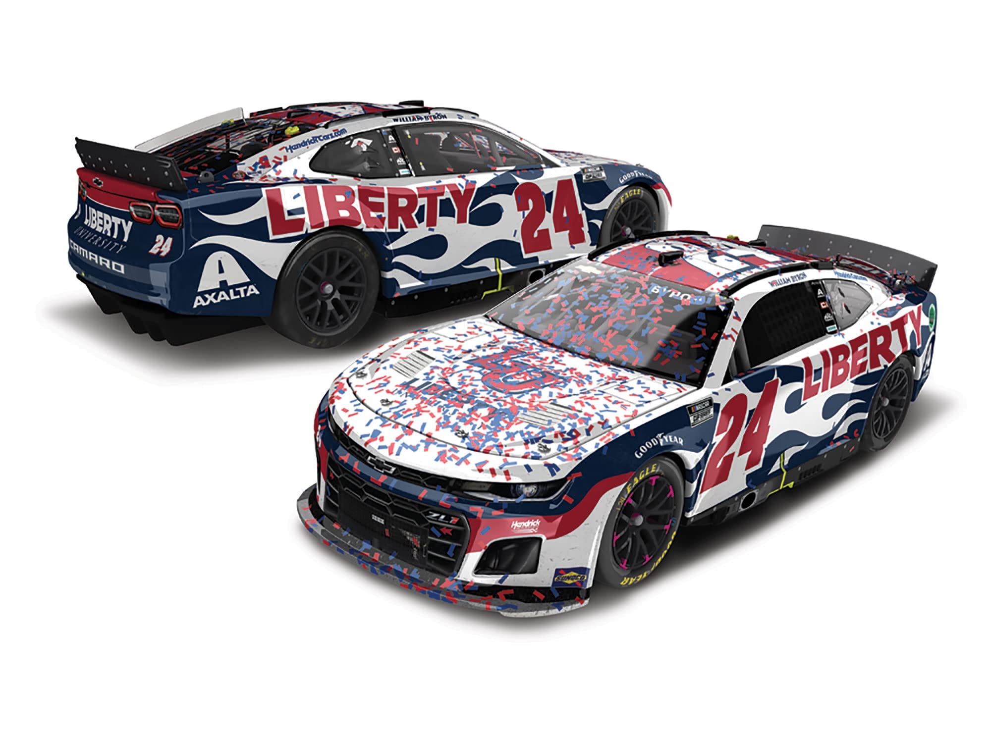 Lionel Racing W Byron 1/24 HO Liberty University Atlanta Win 22 Camaro ZL1