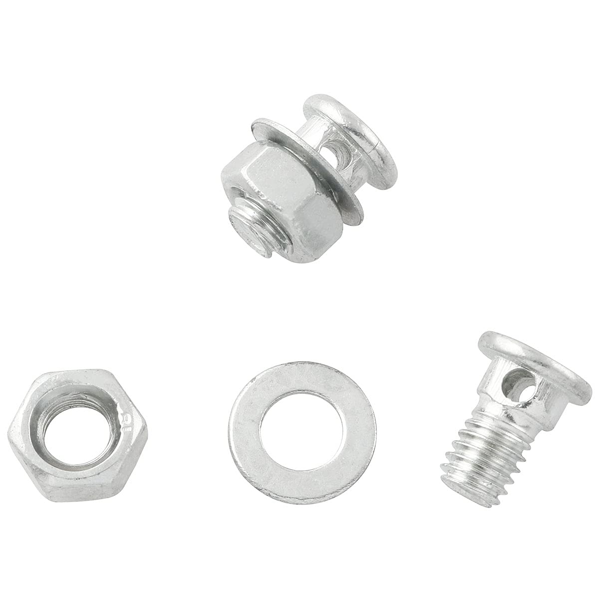 PSCCO 12PCS Cable Anchor Bolt for Bicycle Brake Line Brake