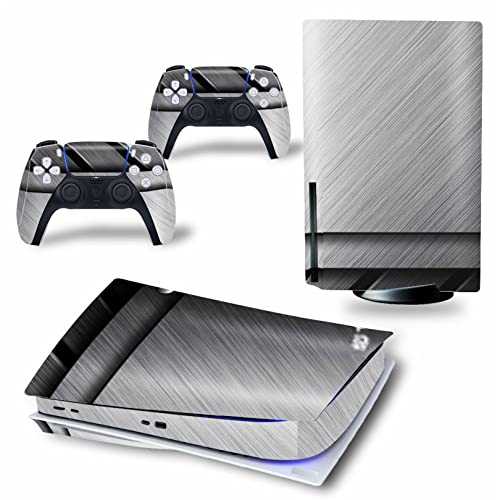 WREXIL LEEWEE for PS5 Skin Disc Edition & Digital Edition Console and Controller Vinyl Cover Skins Wraps Scratch Resistant, Compatible 44358 No Foaming (Size : Disc Version)