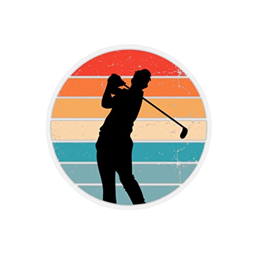 Teegarb Letter Blanket Sticker Decal Hilarious Golfing Golfer Husband Player Sarcasm Introvert Humorous Athletes Stickers for Laptop Car 6" × 6" / White