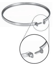Selkirk 8" SuperPro Locking Band Stainless Steel