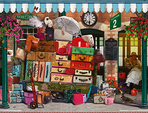 Ravensburger Traveling Light 2000-Piece Jigsaw Puzzle | Unique, Pieces | Softclick Technology Engaging Artwork by Garry Walton | Ideal for Ages 14+