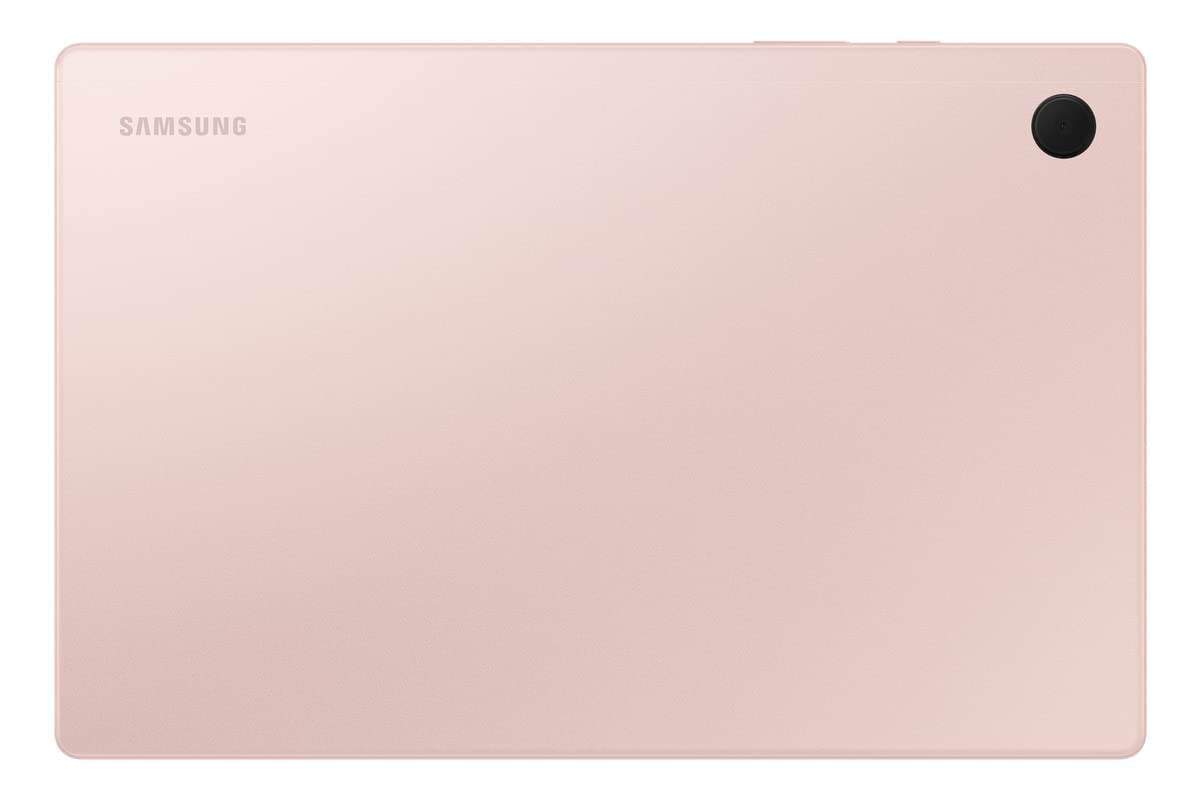 SAMSUNG Galaxy Tab A8 10.5” 128GB Android Tablet, Long Lasting Battery, US Version, 2022, Pink Gold and McAfee Mobile Security, 1 Device, Antivirus, 1 Year Subscription [Online Code]
