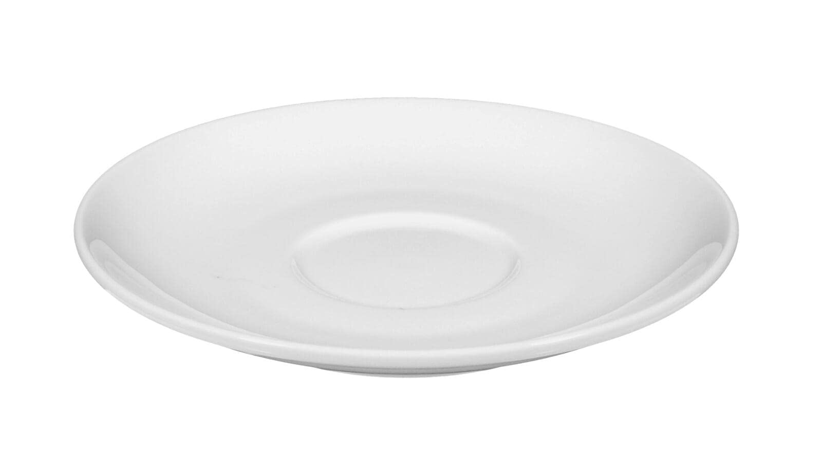 Seltmann Weiden Commercial Dinnerware, Meran Porcelain Coffee/Tea Cup Saucer, White, 6.3-Inch, Set of 6
