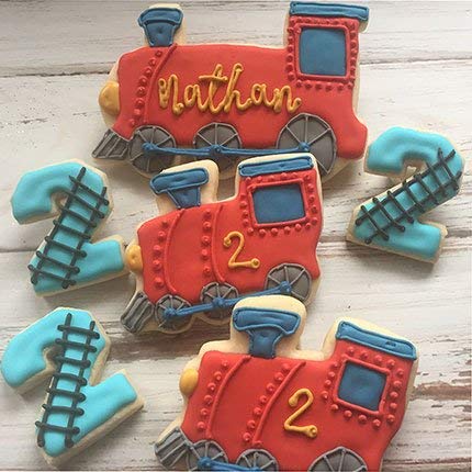 Train Locomotive Cookie Cutter 4.5" Made in USA by Ann Clark
