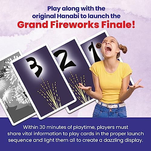 R&R Games Hanabi Deluxe II Strategy Game