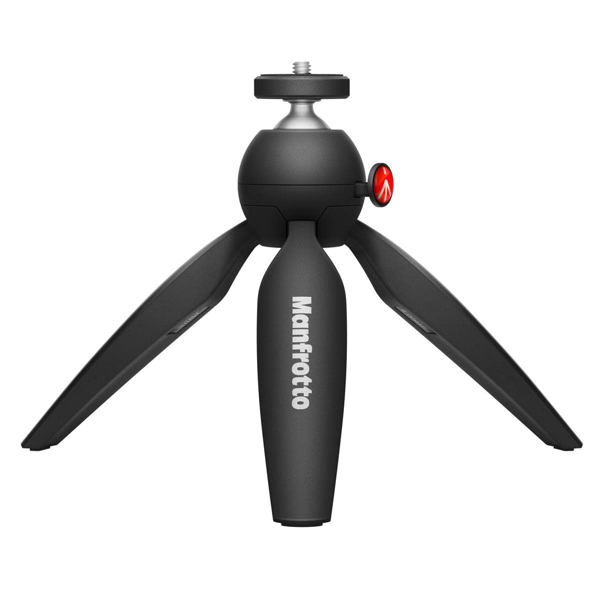 SENNHEISER Professional MKE 400 + Mobile Kit, Directional On-Camera Microphone with Smartphone Clamp & Manfrotto PIXI Mini Tripod, 509257, Auxiliary,Black