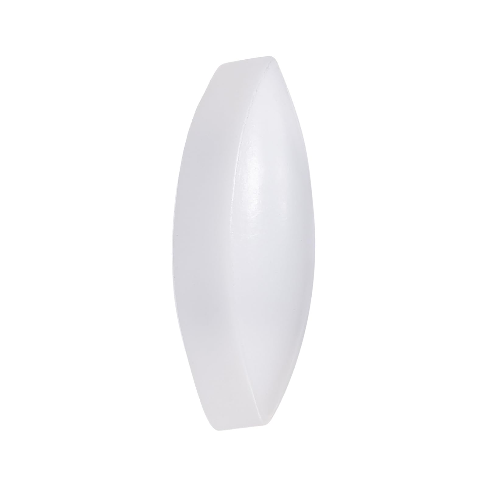 YOKIVE 1 Pcs Magnetic Stir Bar, PTFE Coated Olive Type Stirrer | Great for Lab Liquid Solution Stirring Mixing Spinning(White, 2.36 x 0.73-Inch)