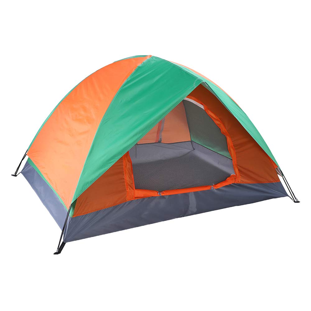 Ochine 1/2/4 Person Camping Tent Family Tents Pops Up Tent Waterproof Windproof Easy Setup Tent Lightweight Dome Tent for Outdoor Camp, Backpacking, Hiking, etc (Ship from USA)