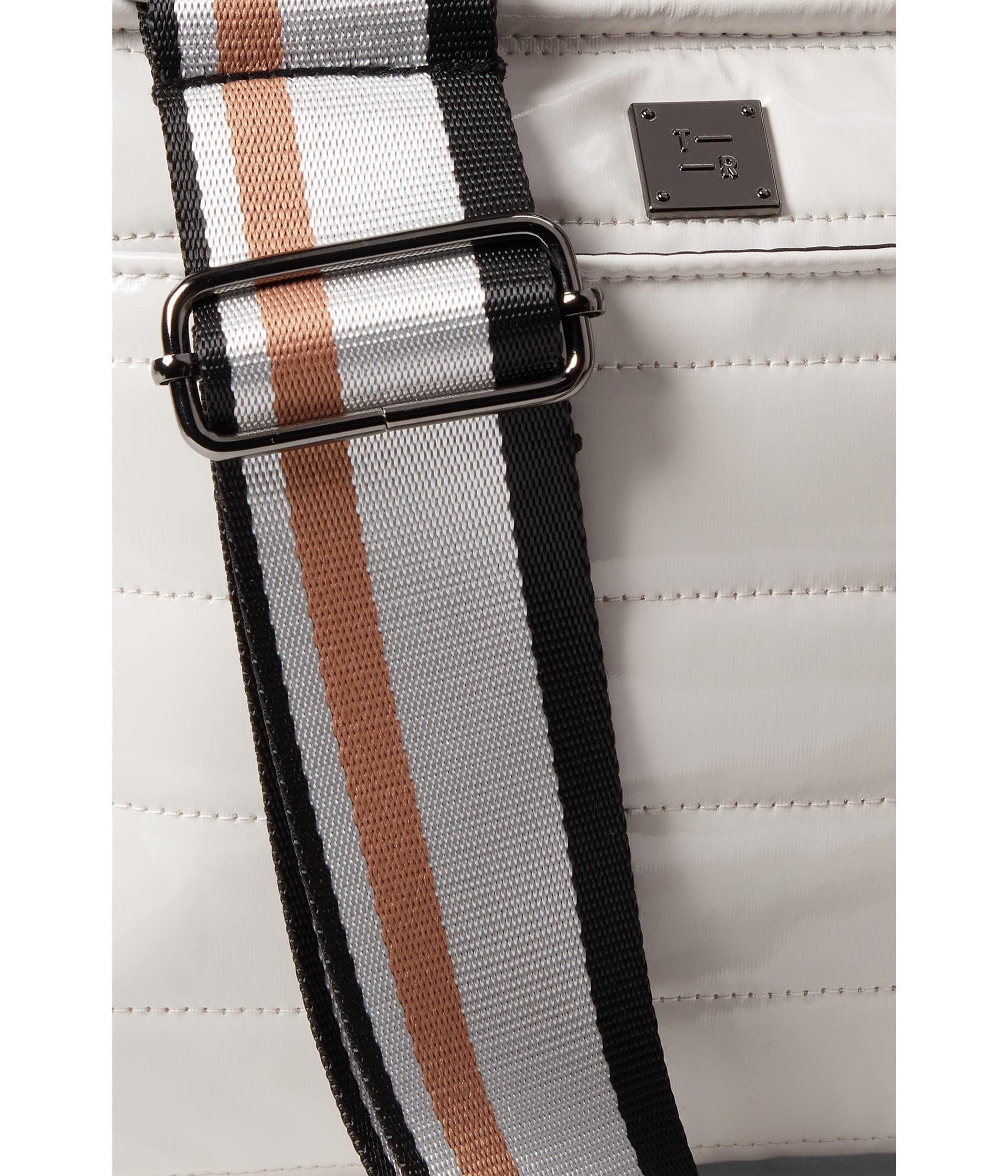 Think Royln Bum Bag 2.0 - Medium Ivory Patent One Size