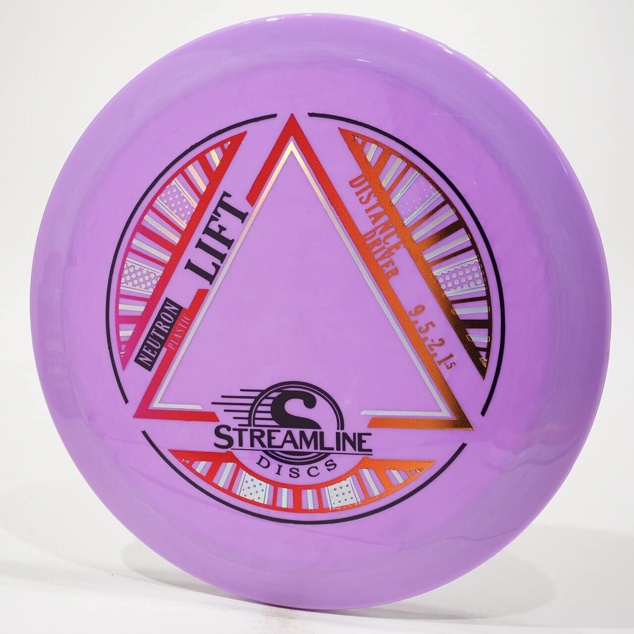 Streamline Lift (Neutron) Distance Driver Golf Disc, Pick Weight/Color [Stamp & Exact Color May Vary] Purple 160-166 Grams