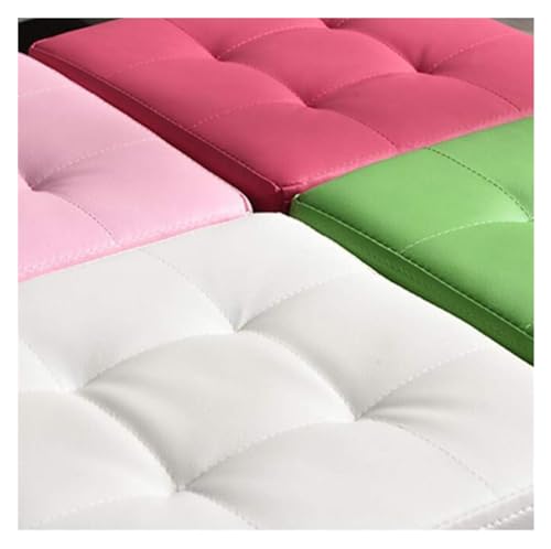 Ottoman Footrest Storage Folding Toy Box Chest with Memory Foam Seat Tufted Faux Leather Small Ottomans Bench Foot Rest Stool-h