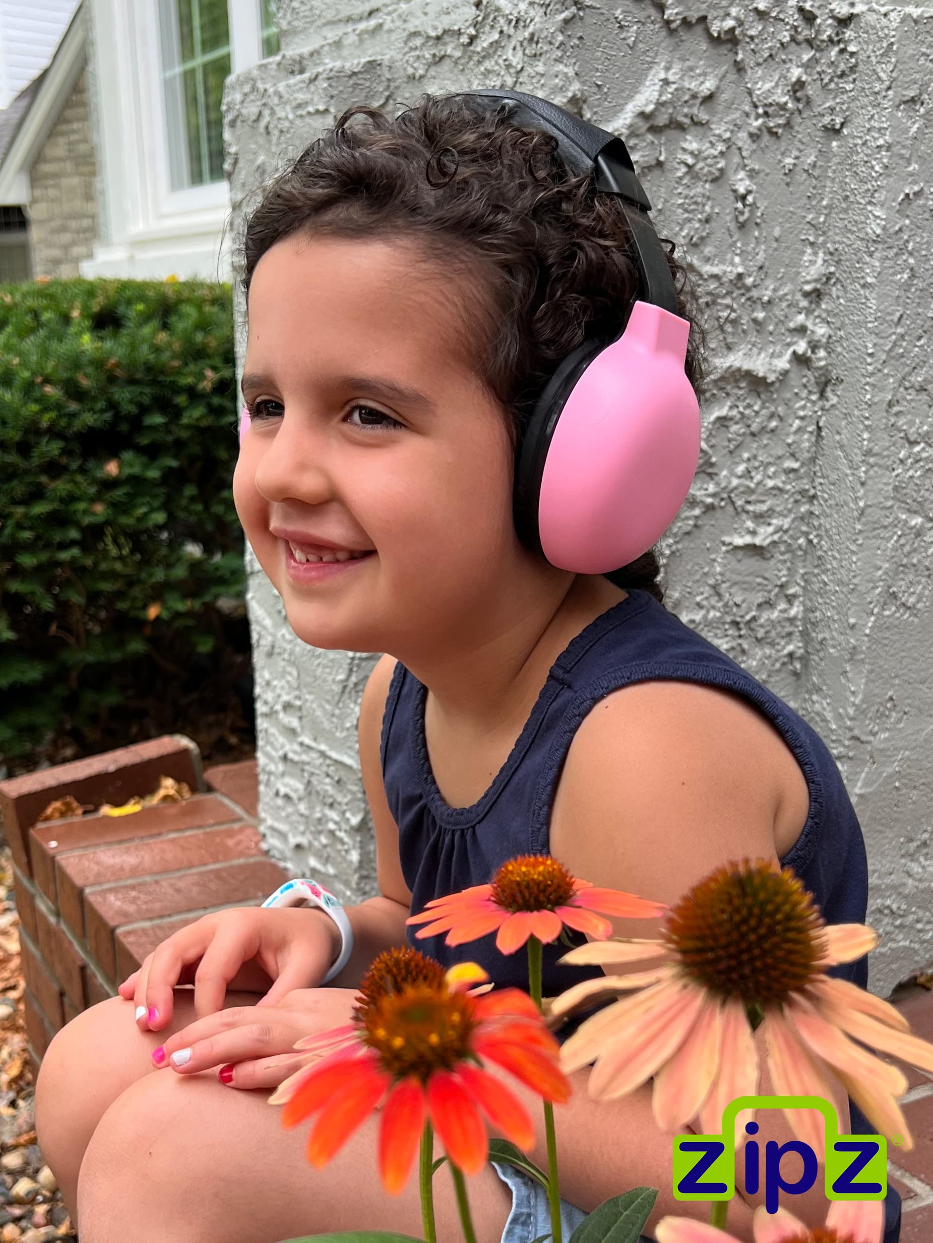 ZIPZ Baby & Toddler Earmuffs β Innovative Design β Change Colors with Magnetic Shells β Hearing Protection Headphones 0-4 yrs