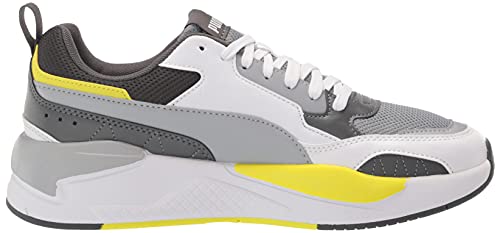 Puma Men's X-Ray 2 Sneaker, Square Dark Shadow-Quarry-White-NRGY Yellow, 12