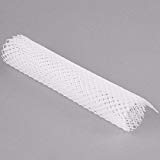 Royal Industries Bar and Shelf Liner for Wire Shelf, 24" Wide x 40 ft Long, Soft Glossy Finish Plastic, White, Commercial Grade
