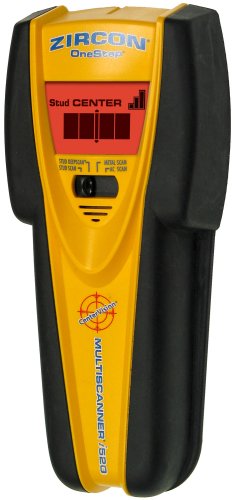 Zircon MultiScanner i520 Center-Finding Stud Finder with Metal and AC Electrical Scanning