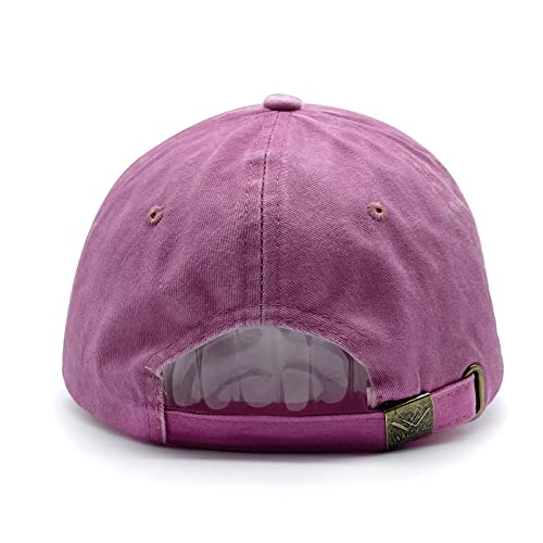 Waldeal Embroidered Mom and Dad Hat, Washed Distressed Matching Couple Baseball Cap Gifts from Daughter Son