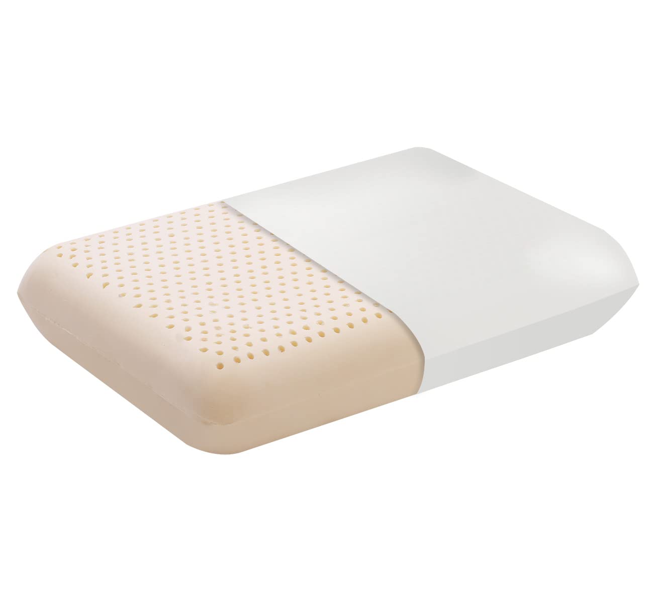 Turmerry Organic Latex Baby Toddler Pillow (Soft (45K))