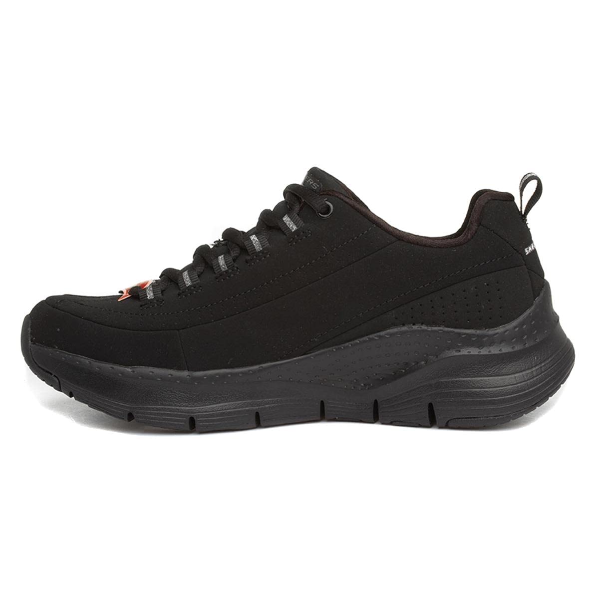 Skechers Women's Arch FIT Metro Skyline Sneaker, Black, 7