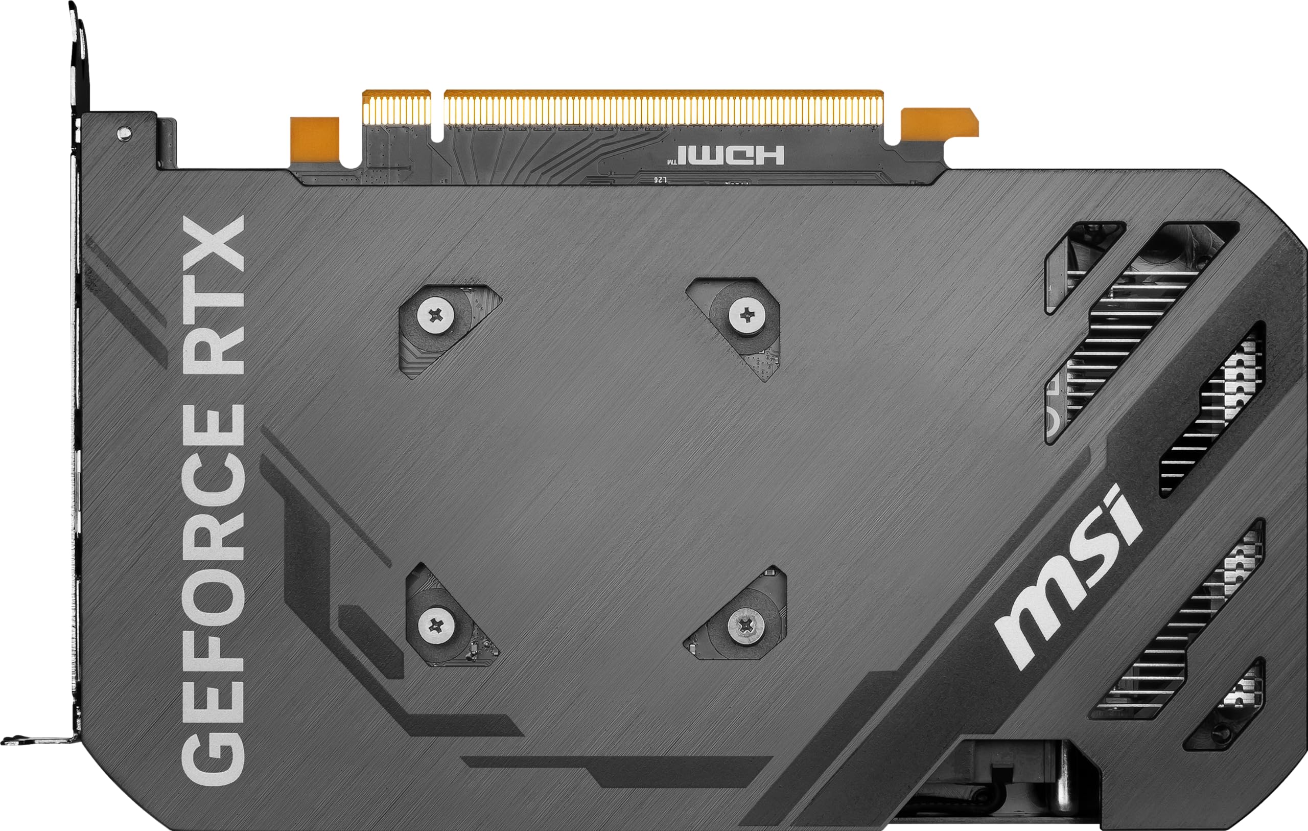 MSI Gaming GeForce RTX 4060 8GB GDRR6 Extreme Clock: 2505 MHz 128-Bit HDMI/DP Nvlink TORX Fan 4.0 Ada Lovelace Architecture Graphics Card (RTX 4060 Ventus 2X Black 8G)