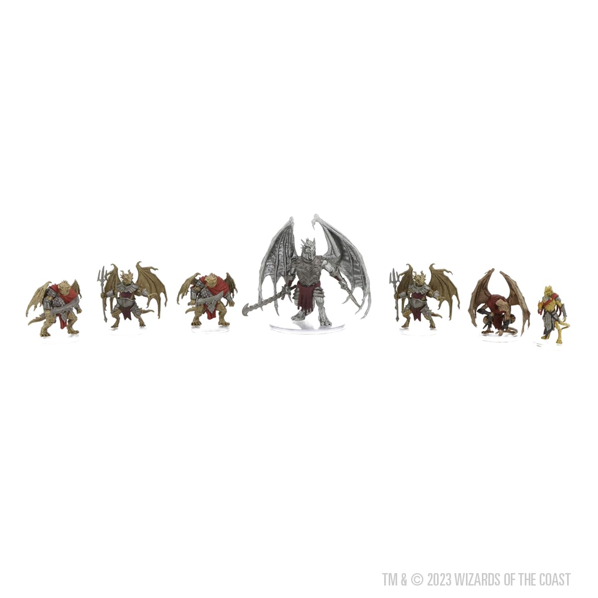 WizKids D&D Icons of The Realms Draconian Army Miniature Figures