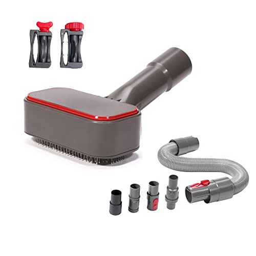 MX-B29 30 Pet Hair Brush Vacuum Groom Tool Kit Attachment for Dyson DC44 DC30 DC58 V6 V7 V8 V10 V11 V12 V15 Miele,Bosch,Karcher,Electrolux, Philips,Haier,Midea, panasonic, Lexy, Puppy Vacuums… (MXB30)