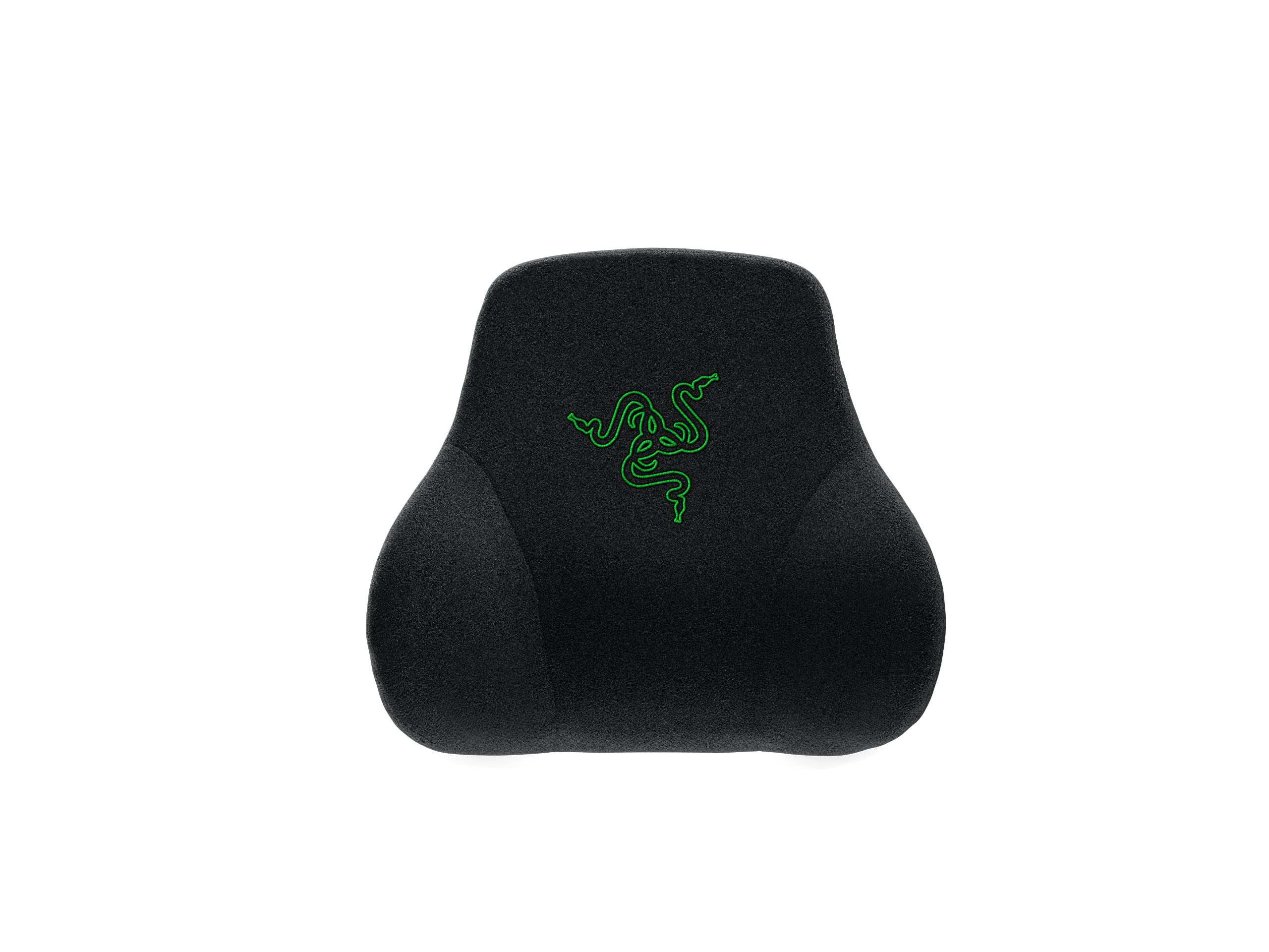 Razer Enki X PC Gaming Chair, Standard, Black/Green & Head Cushion, Black