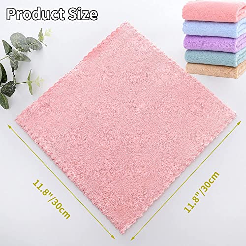 WCDJOMOP 5 Pcs Sugar Glider Blanket, Hamster Fleece Cage Liners, Soft Warm Pet Bedding Mats Sleep Pad Cover Bath Towels for Hamster Guinea Pig Rabbit Squirrel Chinchilla Hedgehog (30x30cm, 5 Pack)