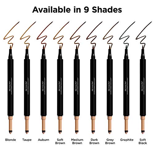 Revlon Colorstay Shape & Glow Eye Brow Marker and Highlighter, Soft Brown (0.02 Oz (Marker), 0.008 Oz (Highlighter)),1 Count