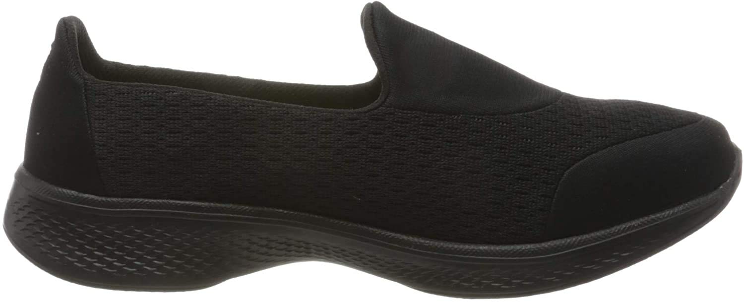 Skechers Performance Women's Go Walk 4 - Pursuit Walking Shoe,Black,8.5 M US