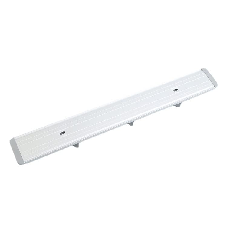 Space Aluminum mop Rack Bathroom Balcony Bathroom ABS Hook mop Rack Water Storage Wall Hanging mop Clip (Grey)