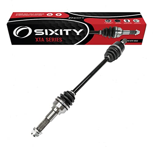 Sixity XTA Front Right Axle compatible with Yamaha YXE85 Wolverine X2 R-Spec XT-R YXF85 X4 SE 2018-2021